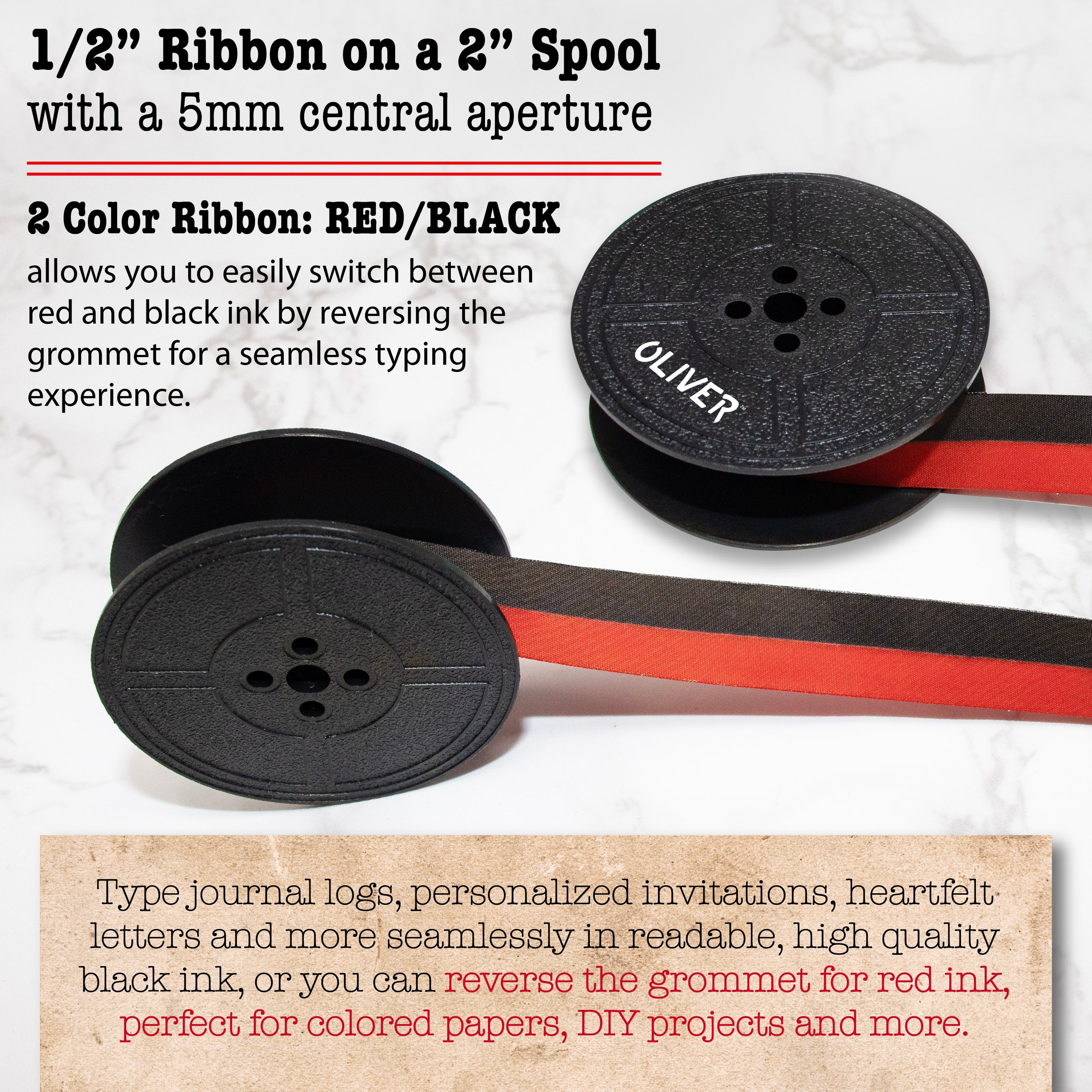 Typewriter Ribbons | The Oliver Typewriter Company | Replacement Ribbons